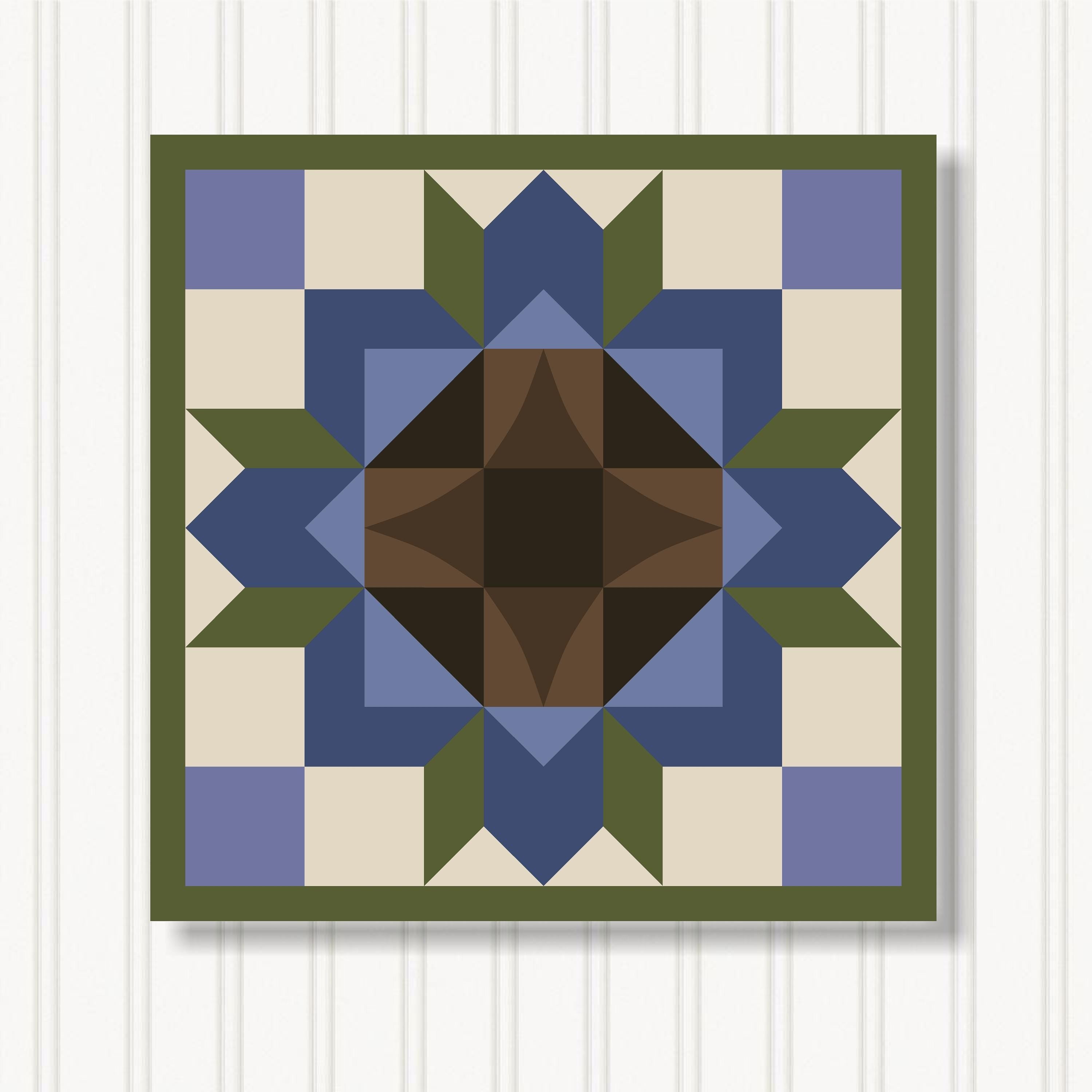 Barn Quilt Wall Art, 8 Sizes, Outdoor & Indoor Square Block, Home Decor ...